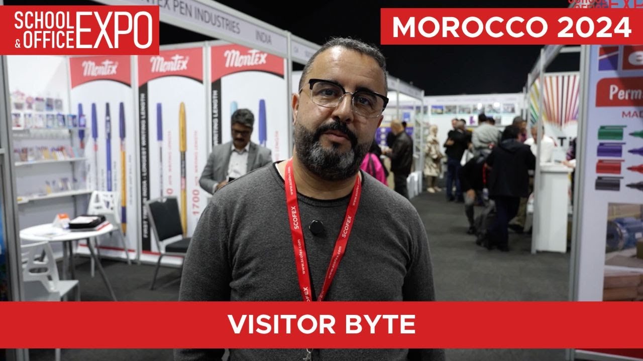 School & Office Expo 2024 Morocco | Visitor Byte - YouTube