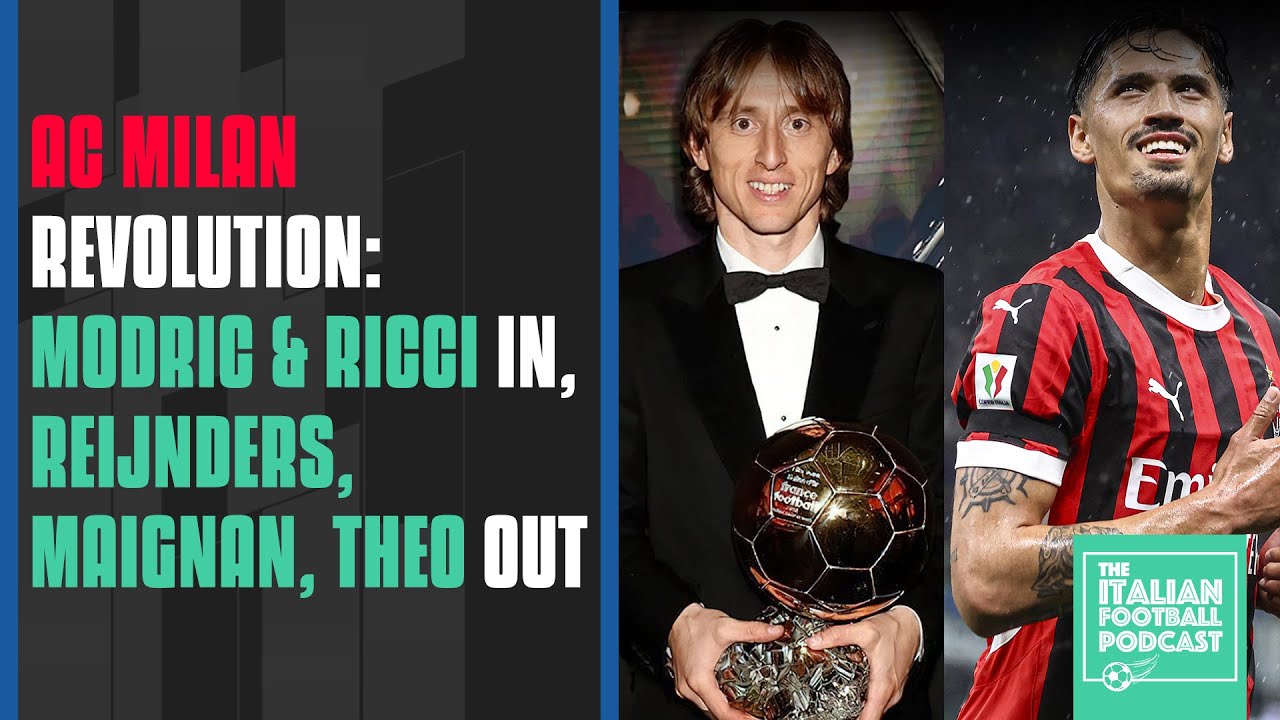 AC Milan Revolution: Luka Modric & Samuele Ricci IN, Tijjani Reijnders ...