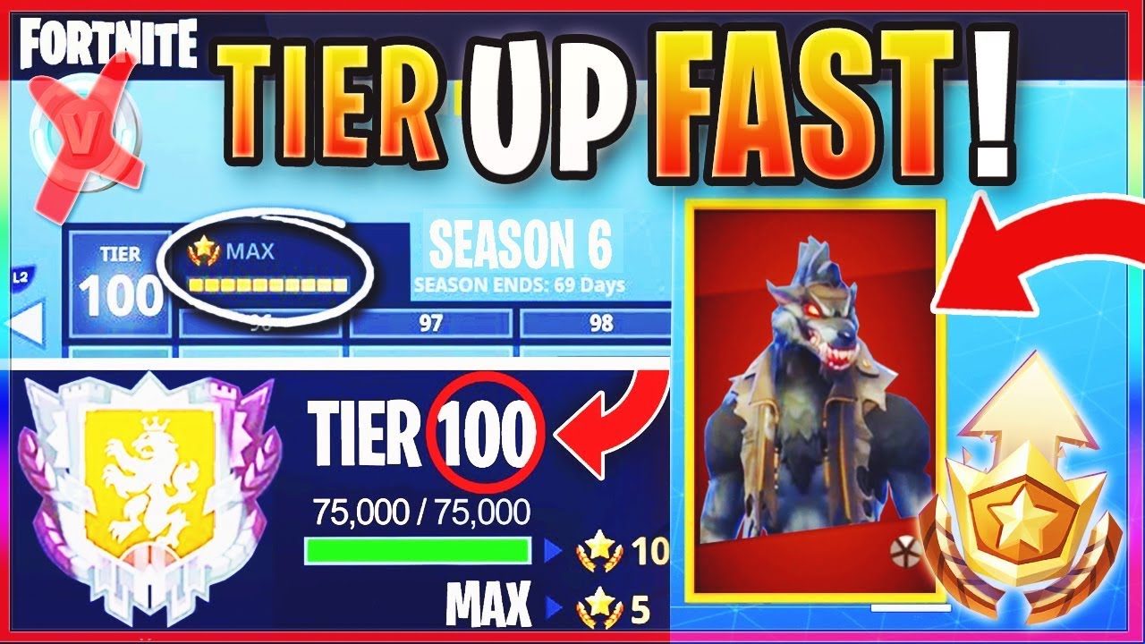 How To GET FREE TIER 100 “MAX BATTLE PASS” IN SEASON 6! - FASTEST WAY ...