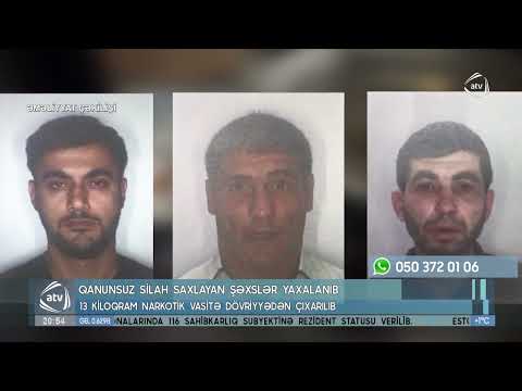 Qanunsuz silah saxlayan şəxslər yaxalanıb