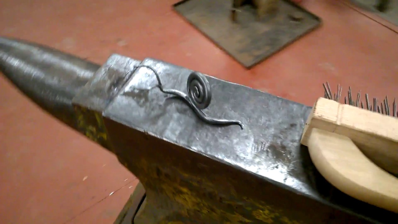 Forge Welded Snail - How To - YouTube