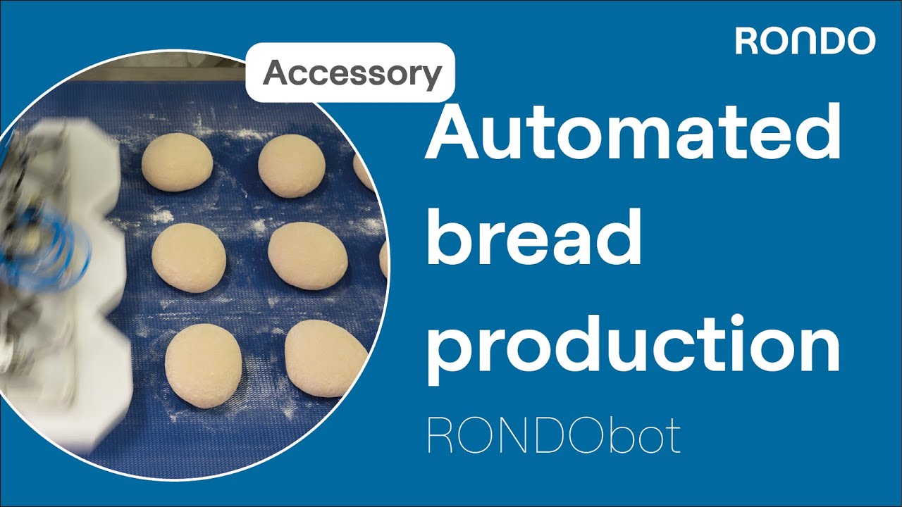 Automated round moulding of Bread and Rolls | RONDObot - YouTube