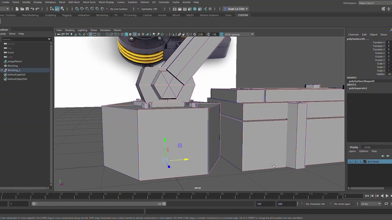 Robot Arm Modeling 1 - YouTube