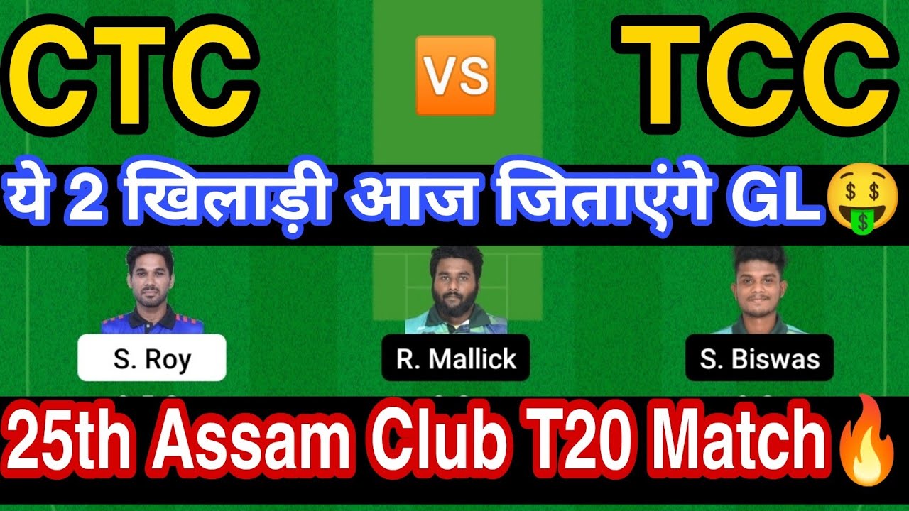 CTC vs TCC Today's Match Dream11 Team, tcc vs ctc dream11 prediction ...