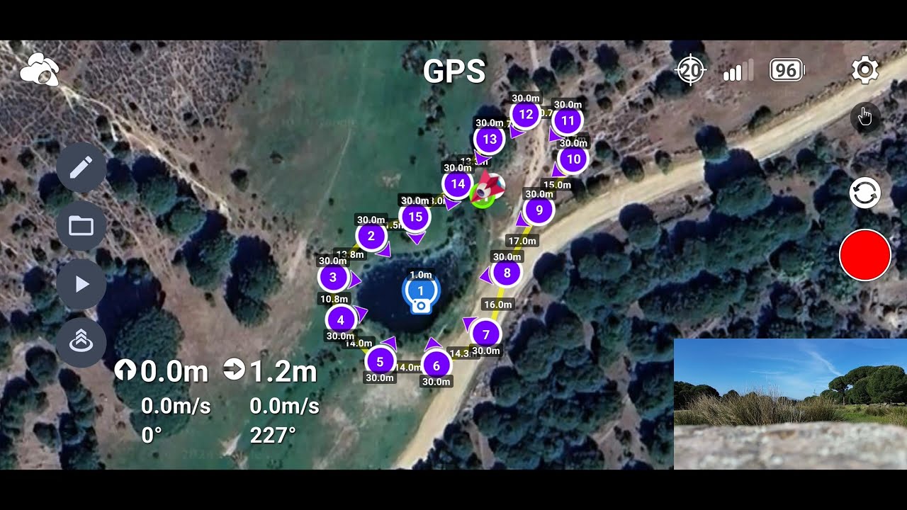 Litchi Pilot Beta v1.0 Build 286 DJI Mini 3 - Test: Missions #litchi # ...