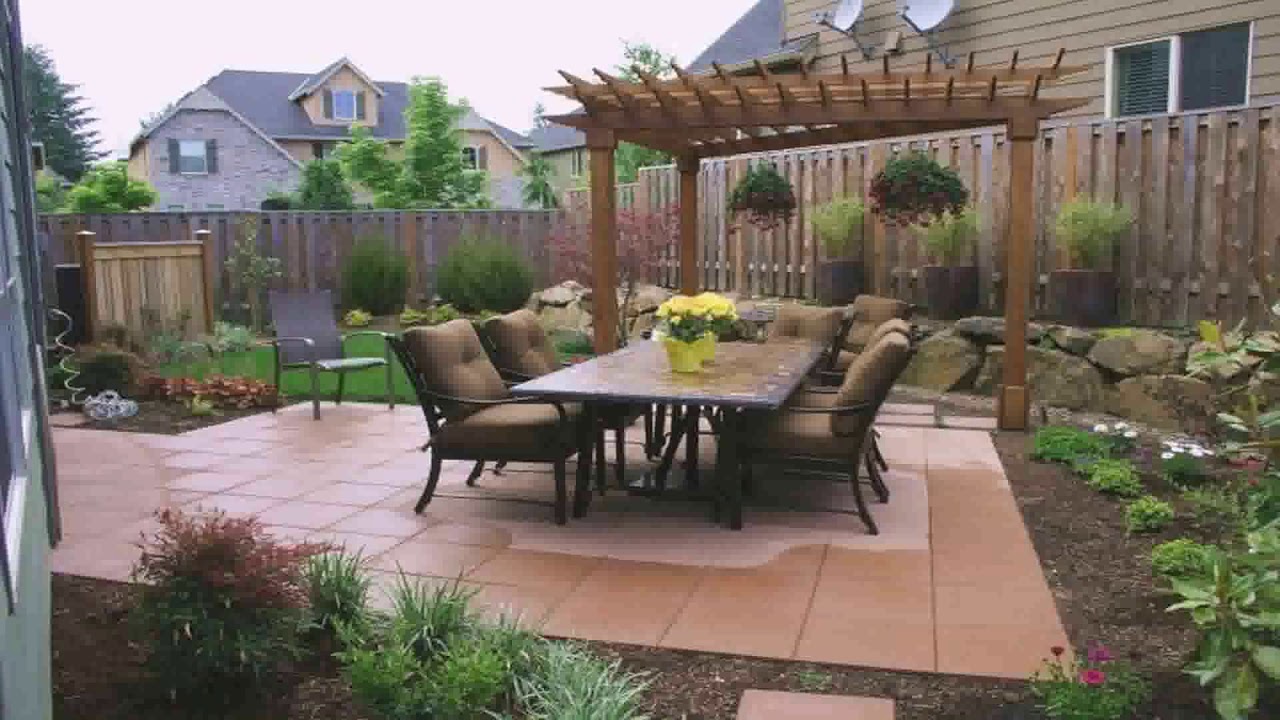 Backyard Landscape Design Phoenix - YouTube