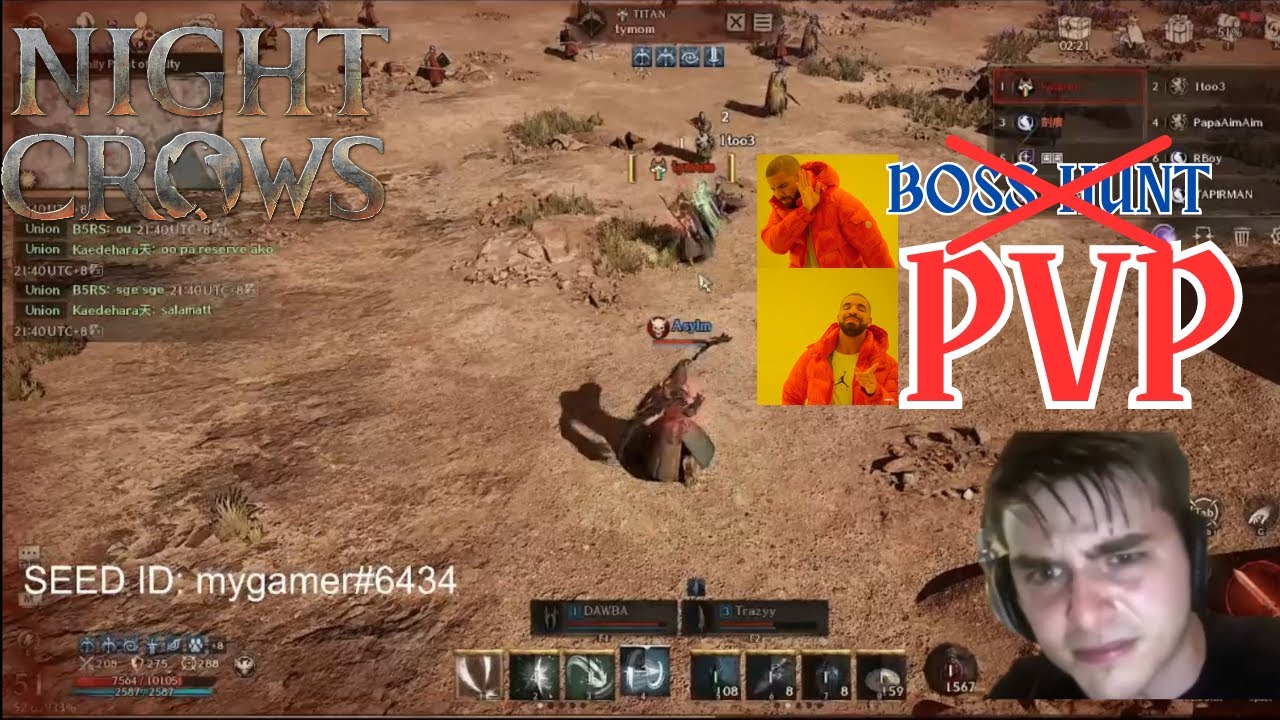 NIGHT CROWS - From Boss Hunt to PVP - YouTube