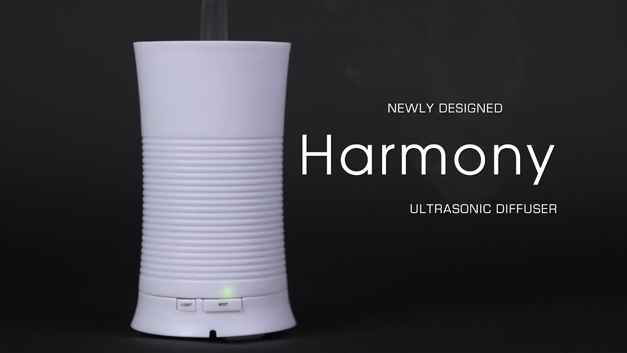 Newly Designed Harmony Aromatherapy Diffuser by Pure Essential Oil Works - YouTube