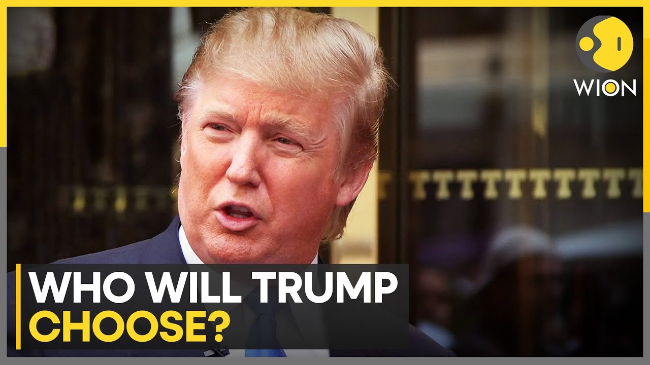 US: Who will Donald Trump choose as his Vice President? | WION - YouTube