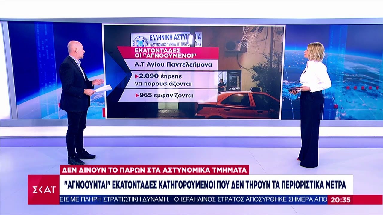 «Αγνοούνται» εκατοντάδες κατηγορούμενοι που παραβιάζουν τους ...