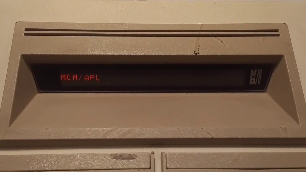 MCM/70 in action - YouTube