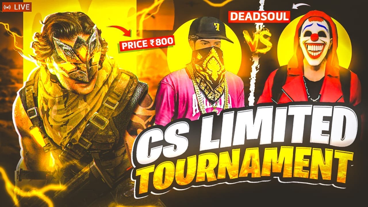 CS LIMITED TOURNAMENT ‍🔥|| 4 VS 4 CLASH SQUAD DAY -7 #freefire # ...