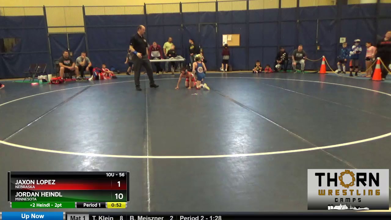 10U 56 Jaxon Lopez Nebraska Vs Jordan Heindl Minnesota - YouTube