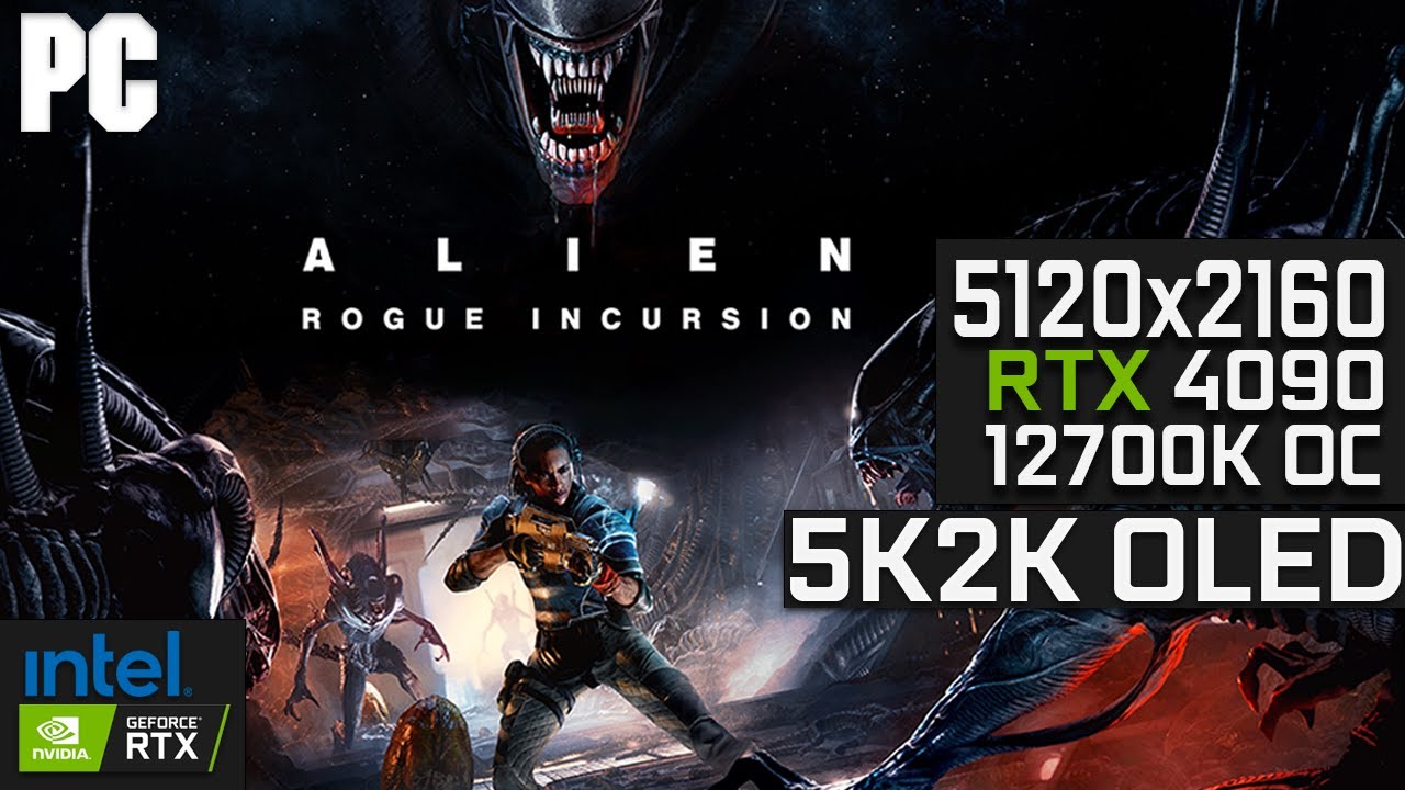 Alien: Rogue Incursion Evo Edition PC Benchmark 5120x2160 Ultra ...