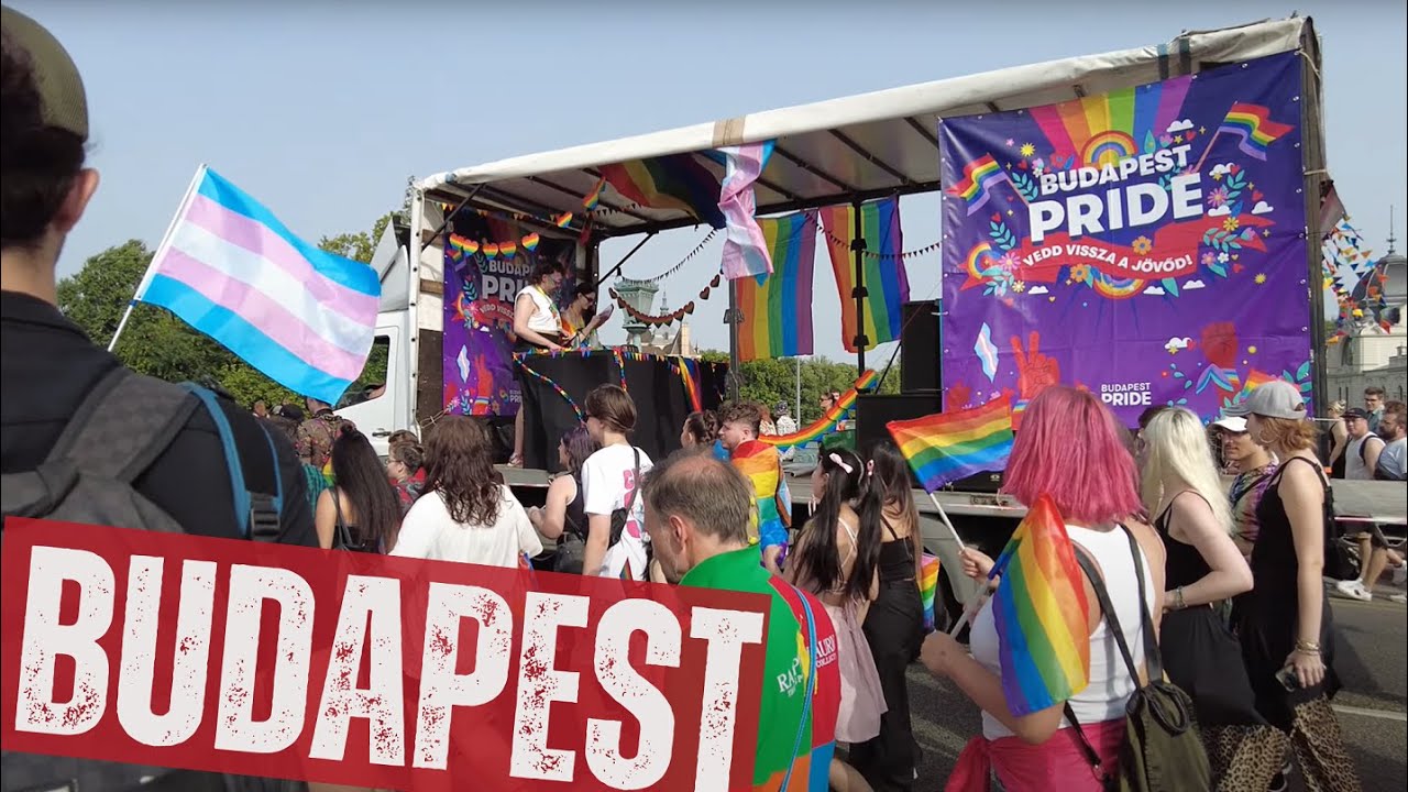 Budapest Pride parade 2024 [4k Ultra HD 60fps ] - YouTube