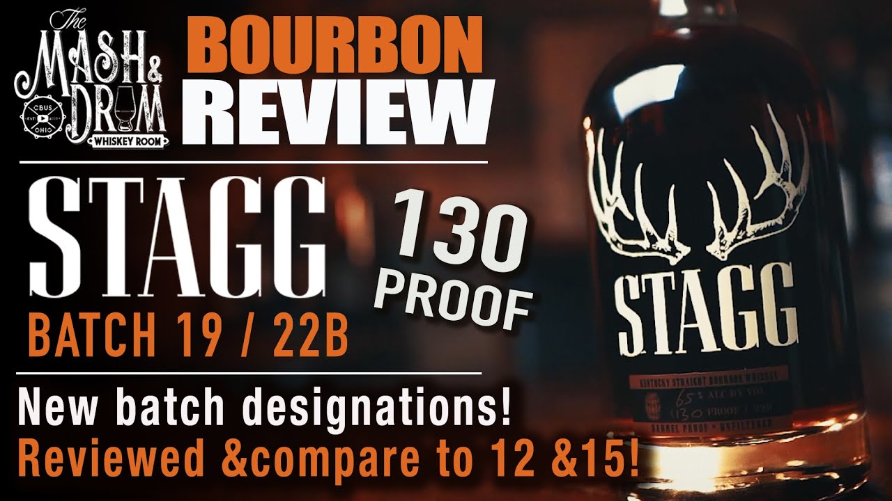 Stagg Batch 19 Bourbon Review! We taste and compare to 12 & 15! - YouTube