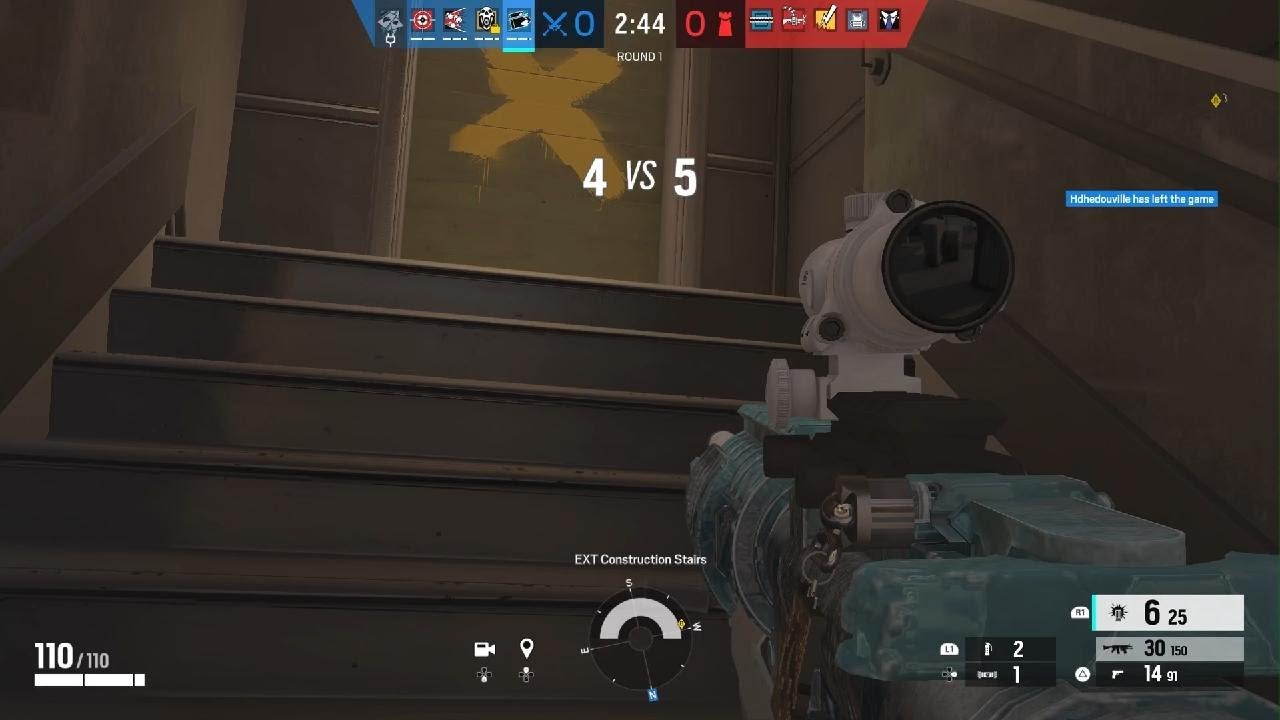 How to rush like a pro in r6 - YouTube