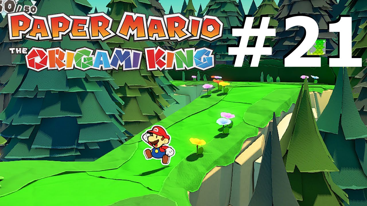 Let's Play Paper Mario: The Origami King Gameplay Walkthrough Part 21 ...