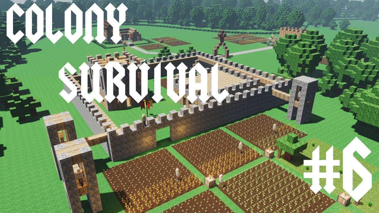 TOO MANY ZOMBIES! | Colony Survival #6 - YouTube