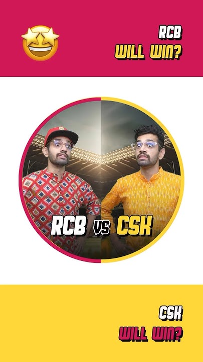 Rcb Vs Csk 🏆😎 Shorts Ipl Youtube