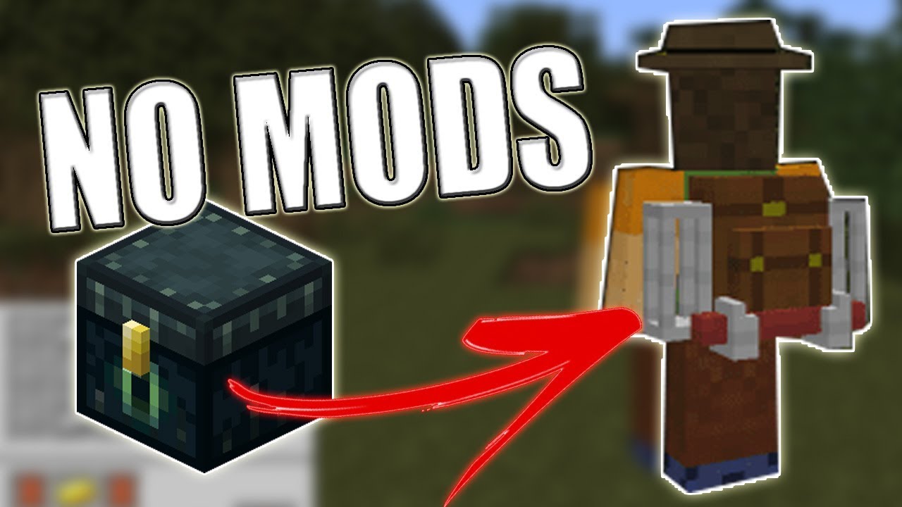 Como HACER una MOCHILA en Minecraft PE 1.16 - YouTube