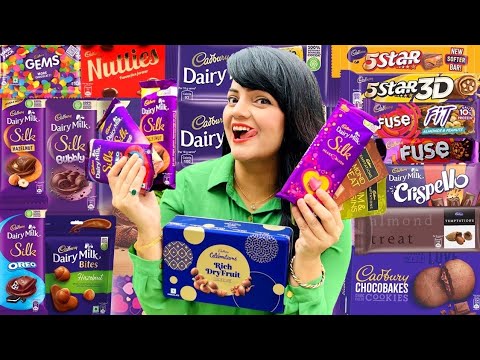 Trying Every CADBURY CHOCOLATE | Food Vlog - YouTube