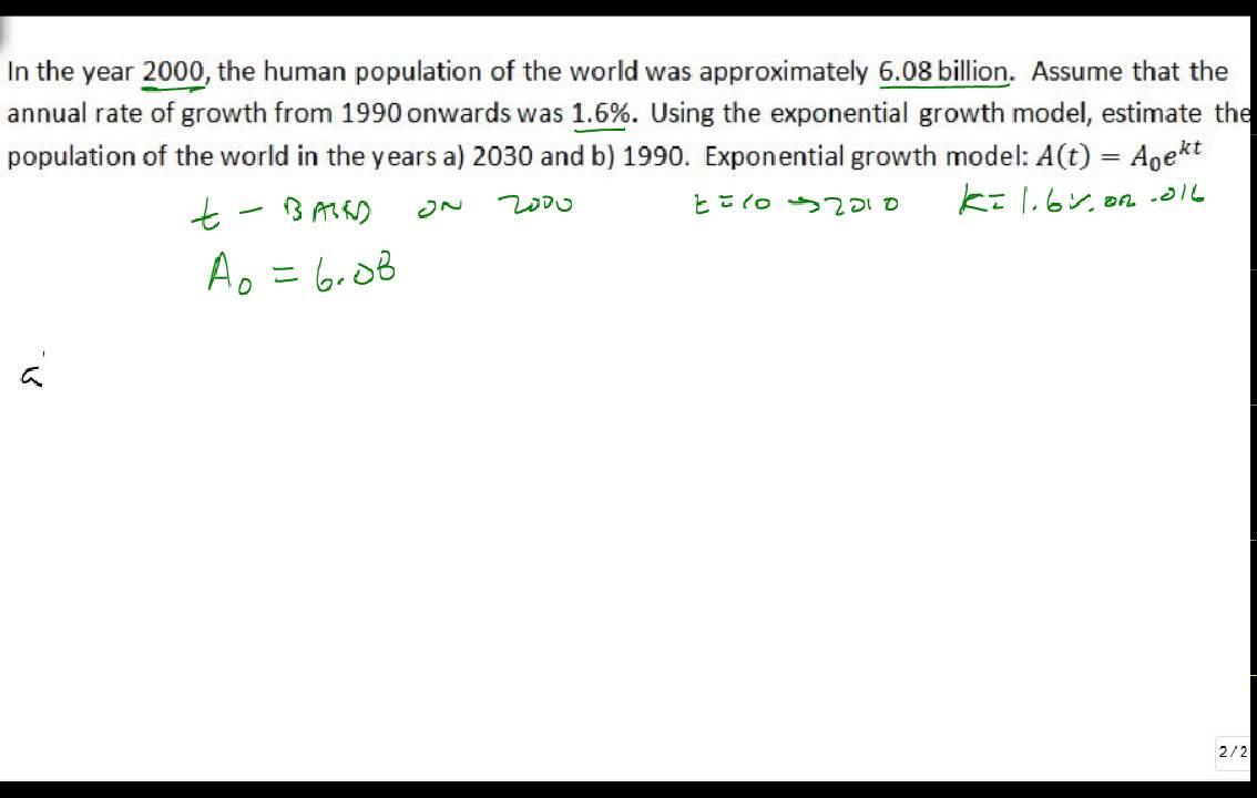 Exponential Growth - YouTube