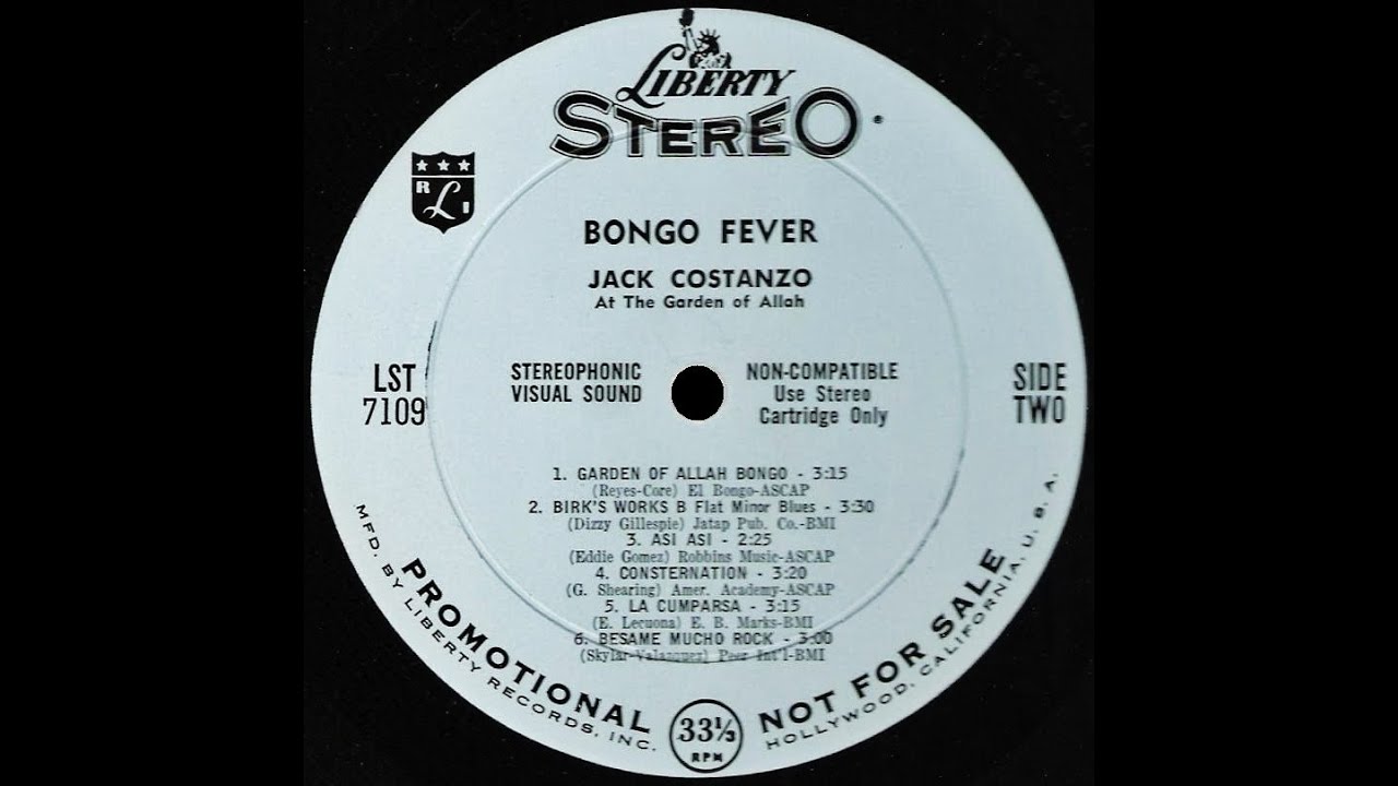 Jack Costanzo - Birk's works - YouTube