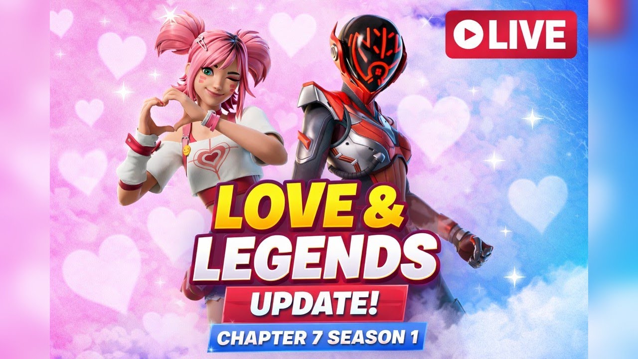 Fortnite LIVE 🔴 | Love & Legends | Ranked ZB Clutches (CH7 S1) - YouTube