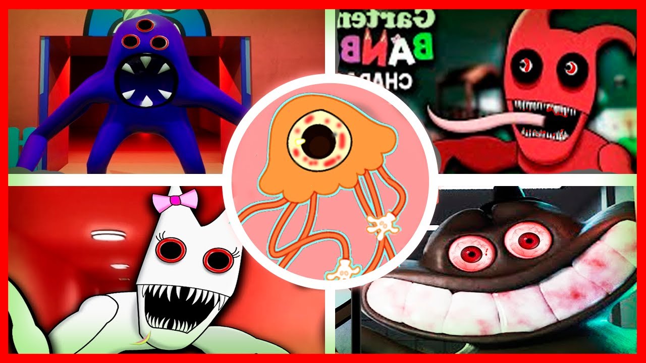 EVIL MONSTERS IN GARTEN OF BAN BAN 2 - All Bosses + SECRETS (Full ...