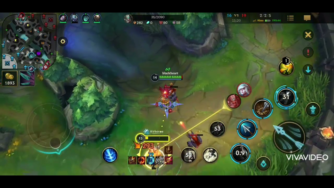 wild rift vayne,practice crit build - YouTube