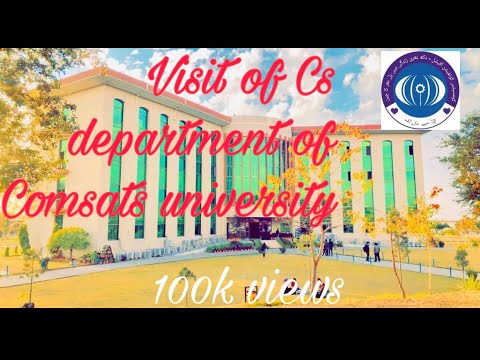 VISIT OF CS DEPARTMENT | Comsats University | - YouTube