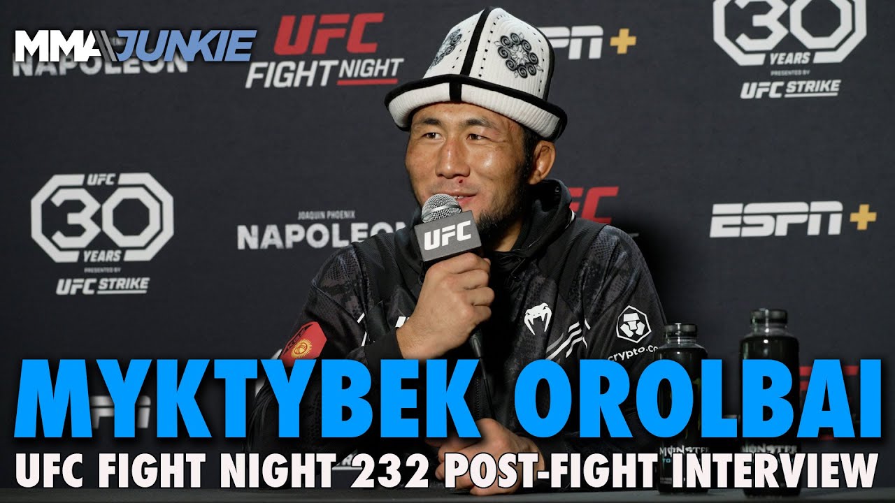 Myktybek Orolbai Ready to Make Waves in UFC After Impressive Debut ...