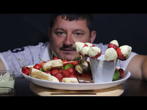 ASMR Meyve Şöleni Çilek Erik Kiraz Kayısı_Fruit Feast Strawberry Plum Cherry Apricot