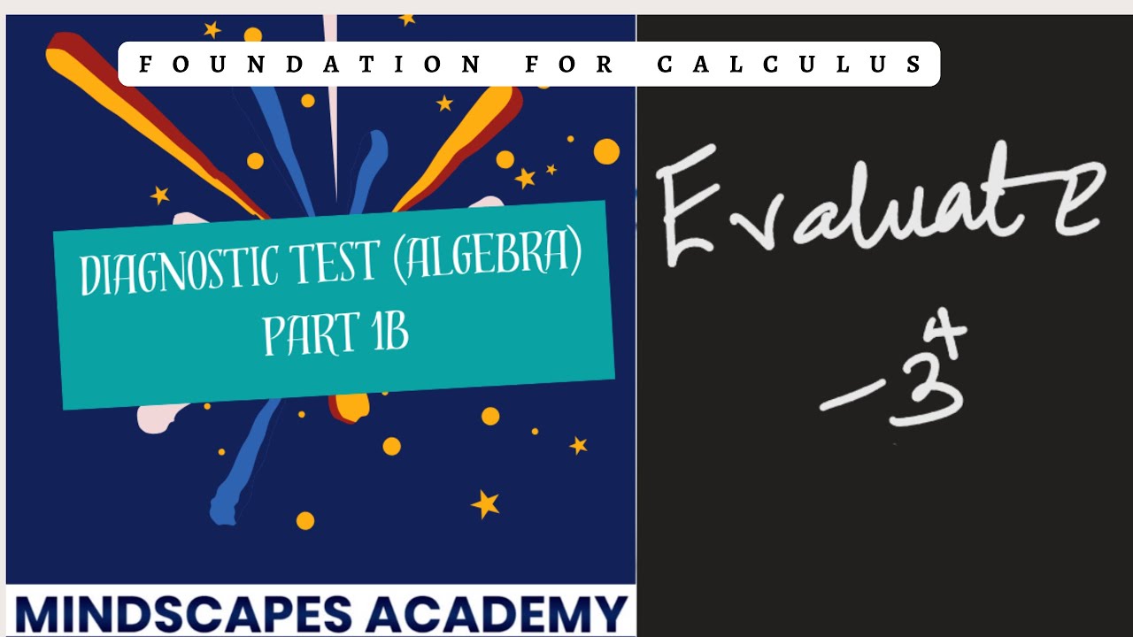FOUNDATION FOR CALCULUS | Pre-Calculus Algebra | PART 1B #algebra # ...