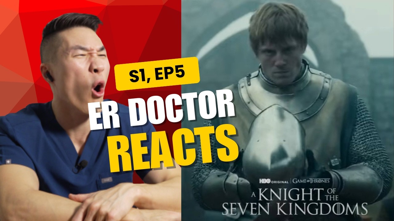 ER Doc Reacts to A Knight of the Seven Kingdoms fight scenes - YouTube