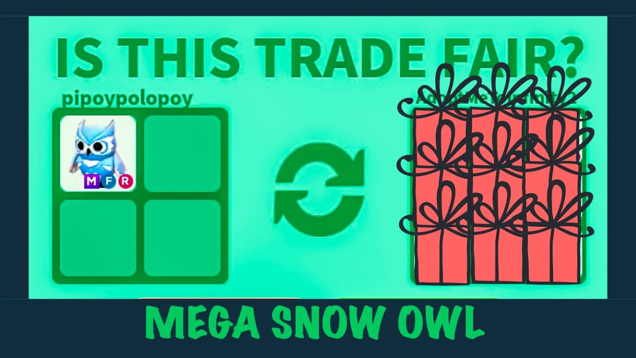 EASY WAY TO GET EASY WIN TRADES FOR YOUR MEGA NEON SNOW OWL!! 😊😊 MUST ...