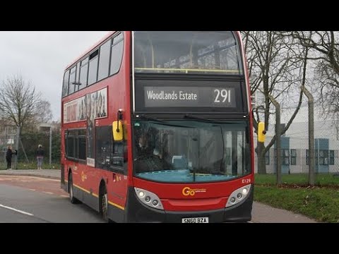 (FULL ROUTE) Route 291 from Queen Elizabeth hospital to woodland estate ...