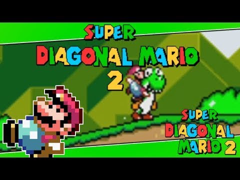 Playing Super diagonal Mario 2 - YouTube