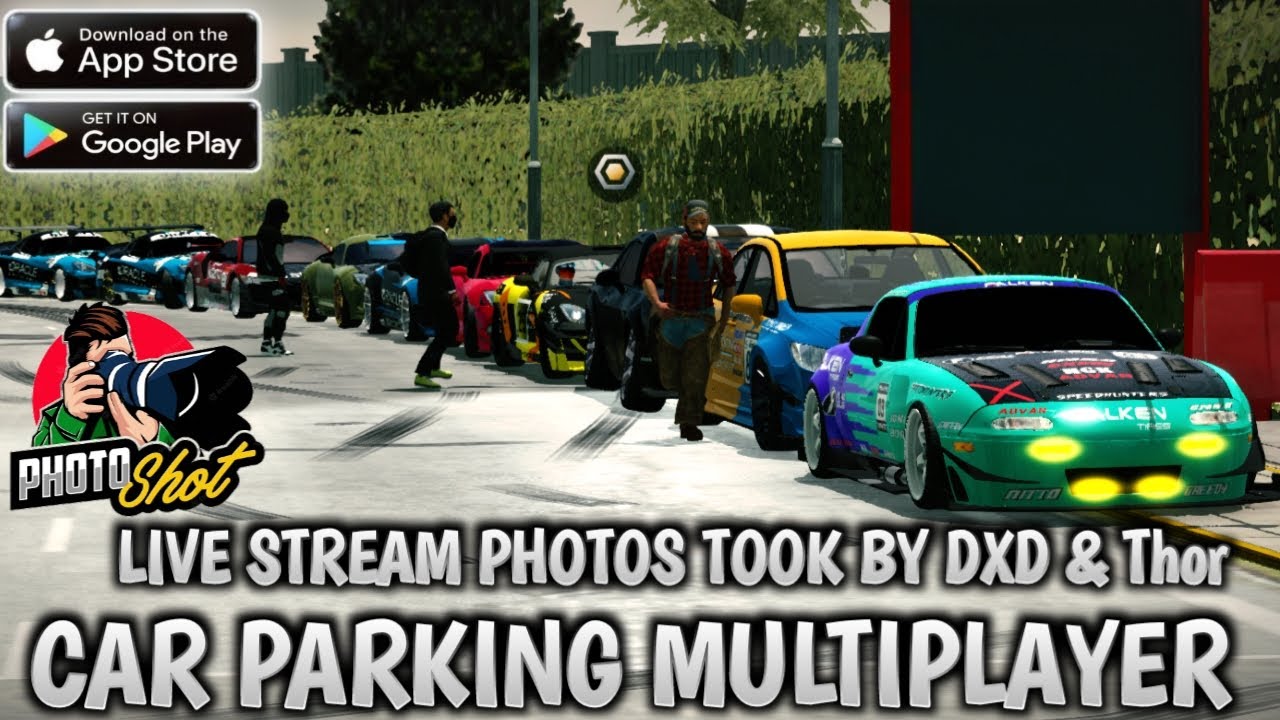 Live Streaming Photos in Car Parking Multiplayer - YouTube