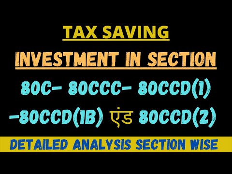 Deduction u/s 80C -80CCC- 80CCD(1)- 80CCD(1B)-80CCD(2 ) II Invest more ...
