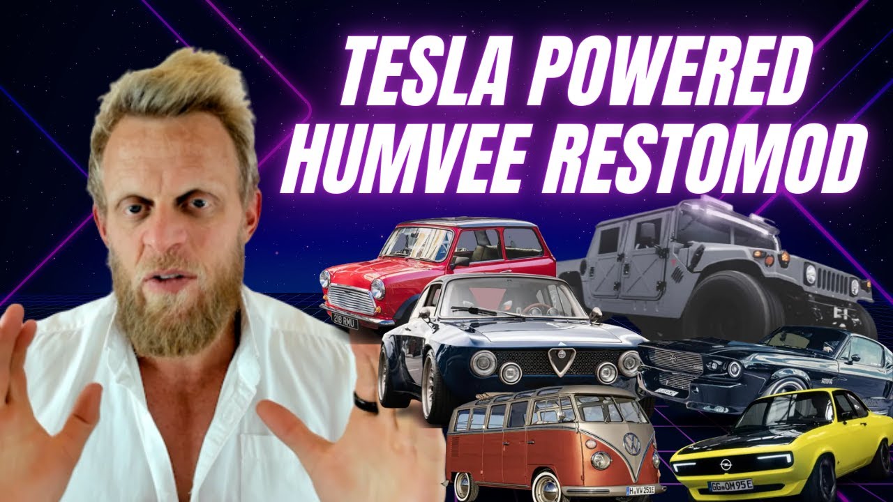 600HP Tesla electric Humvee costs only $98,900 - and it's awesome - YouTube