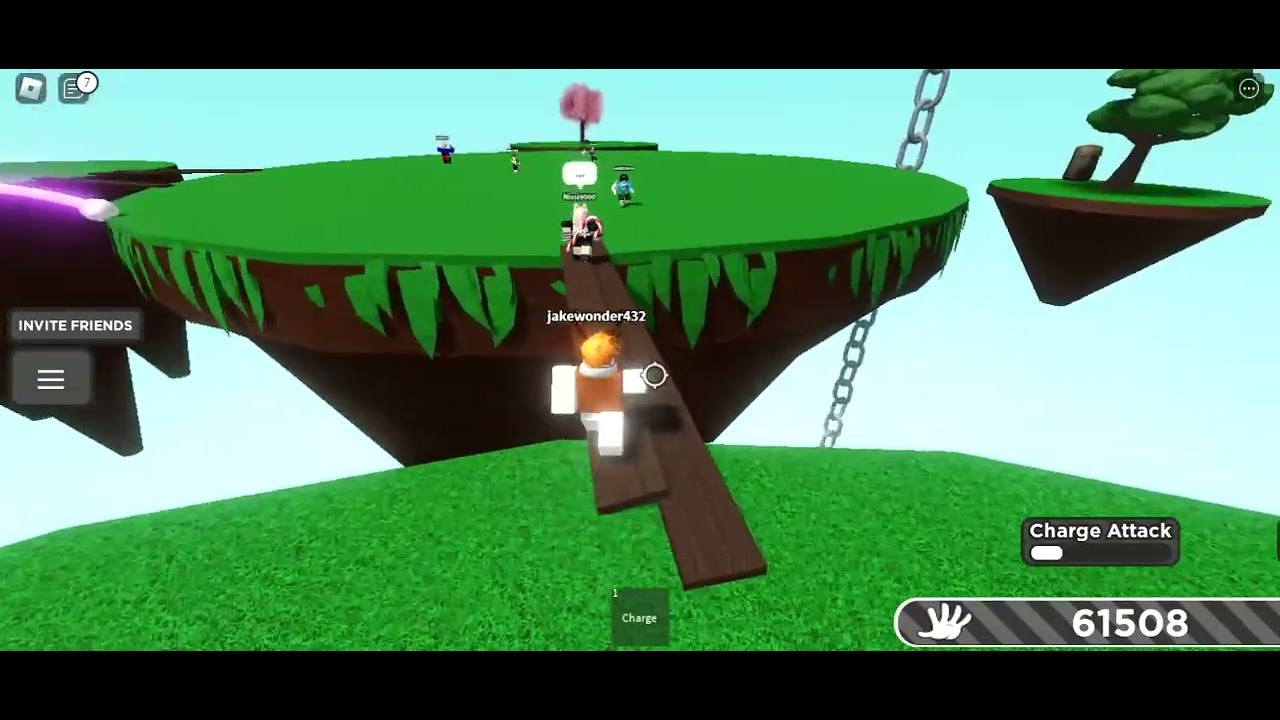 normal charge gameplay (slap battles) - YouTube