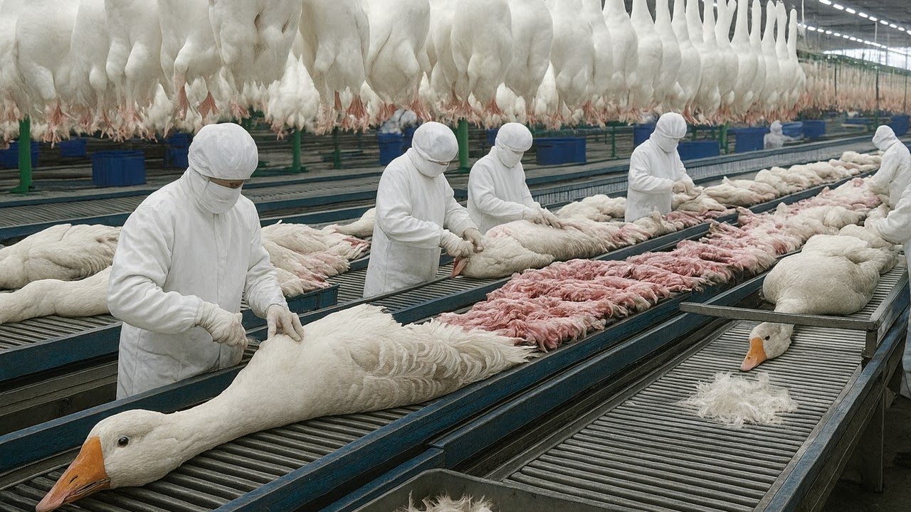 Inside the Goose & Duck Down Factory | The Secret Luxury Process Behind ...