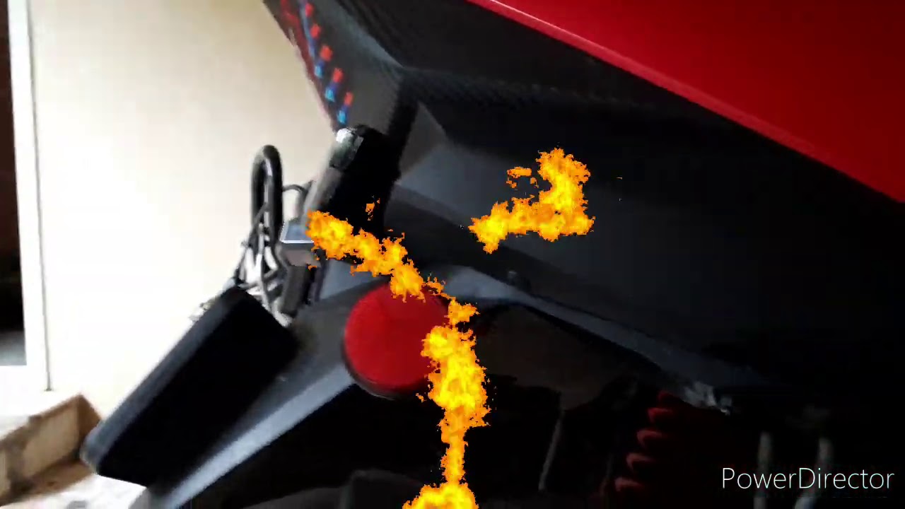 Tvs ntorq modification 125🔥 | Install led light🔥| extra brake light ...