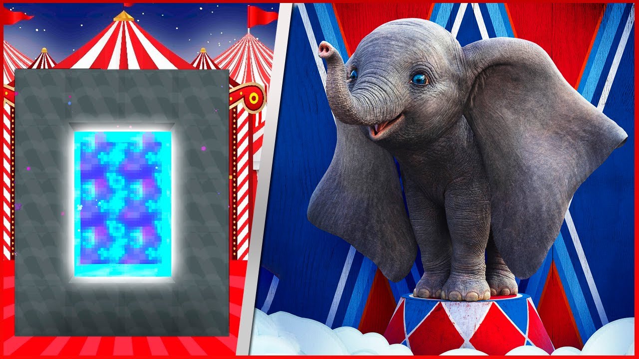 COMO FAZER UM PORTAL PARA O MUNDO DO DUMBO - Minecraft NandaPlay - YouTube