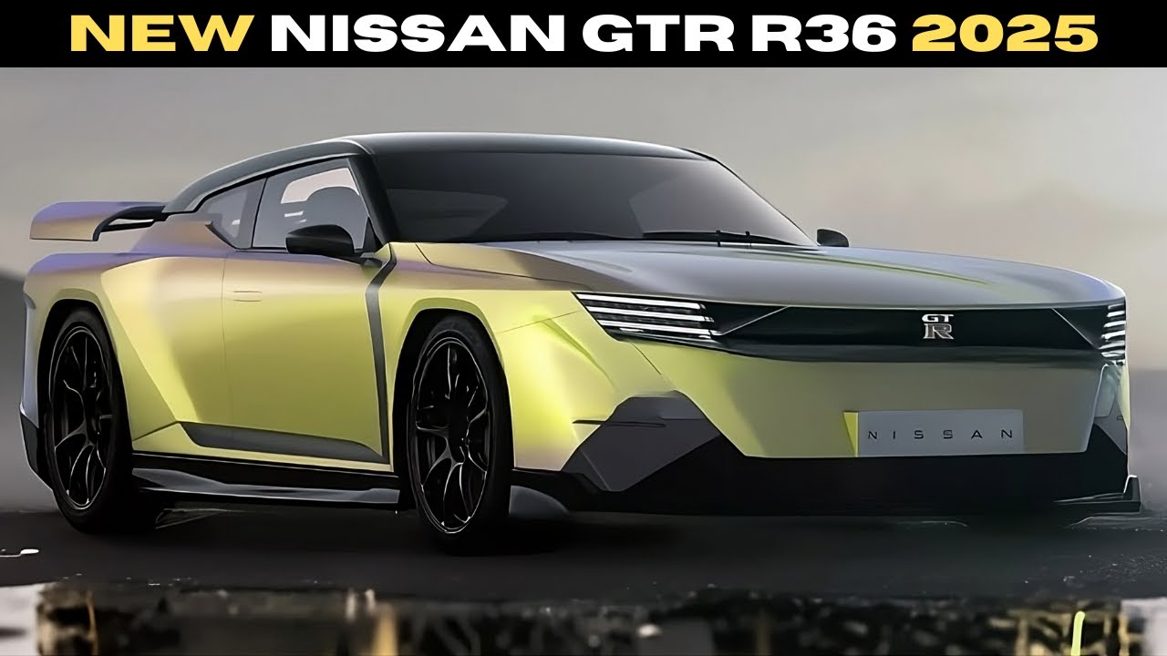 Next-Gen 2025 Nissan GTR R36 Revealed | FIRST LOOK! - YouTube
