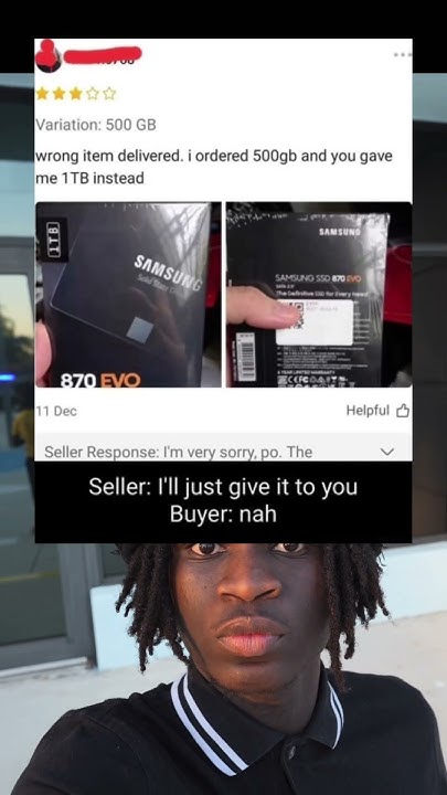 wrong item delivered. i ordered 500gb and you gave me 1TB instead - YouTube wrong item delivered. i ordered 500gb and you gave me 1TB instead - YouTube