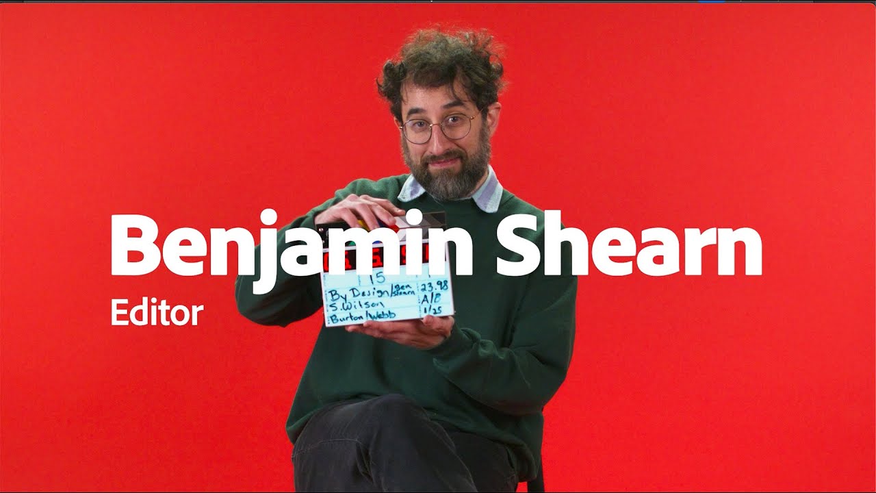 Sundance 2025 | Cut and Splice: Benjamin Shearn | Adobe - YouTube