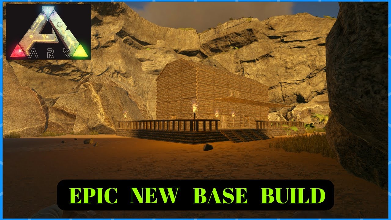ARK: Survival Evolved | BUILDING A BEAUTIFUL BASE - YouTube